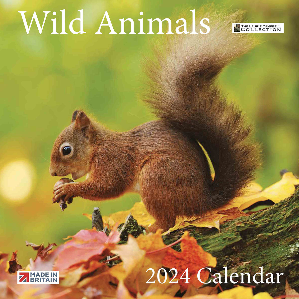 British Wild Animals 2024 Calendar Photos by renowned photographer Lau ...