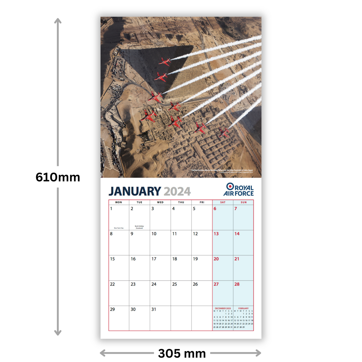 Royal Air Force Official 2024 Calendar – Alltrade - Online